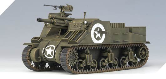 Academy 13210 - 1/35 M7 Priest Self-Propelled Howitzer Model Kit