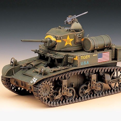 Academy 13269 - 1/35 US M3A1 Stuart Light Tank Model Kit (AC 1398)