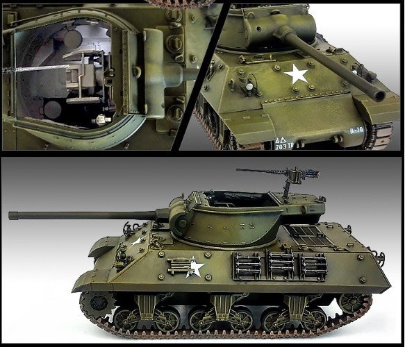 Academy 13501 - 1/35 M36/M36B2 Battle of the Bulge Tank Model Kit