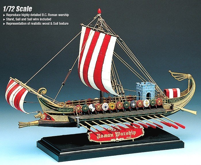 Academy 14207 - 1/72 Roman Warship Model Kit (AC 1401)