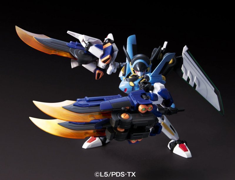 Bandai 178605 - LBX Ikaros Zero & Ikaros Force LBX Z Mode