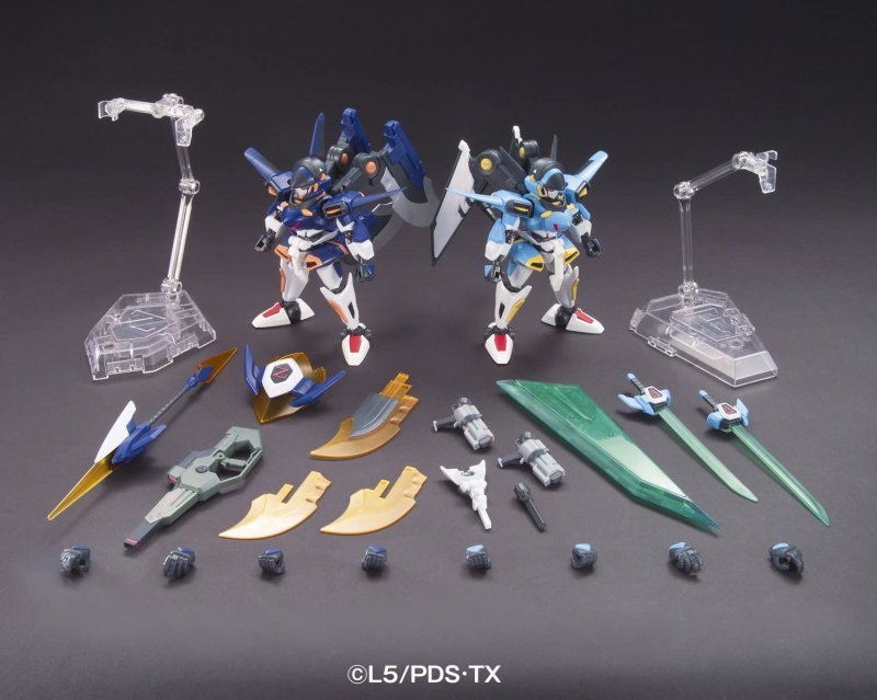 Bandai 178605 - LBX Ikaros Zero & Ikaros Force LBX Z Mode