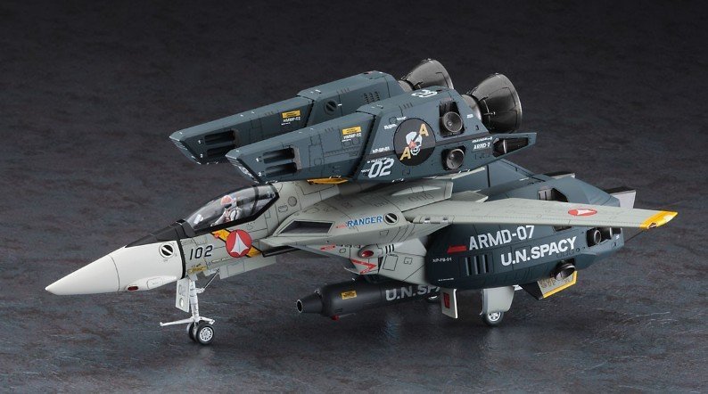 Hasegawa 65874 - 1/48 VF-1J Super/Strike Valkyrie SVF-41 Black Aces The Super Dimension Fortress ...
