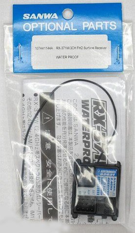 Sanwa RX371W 3Channel 2.4GHz Waterproof IPX4 Receiver 92621