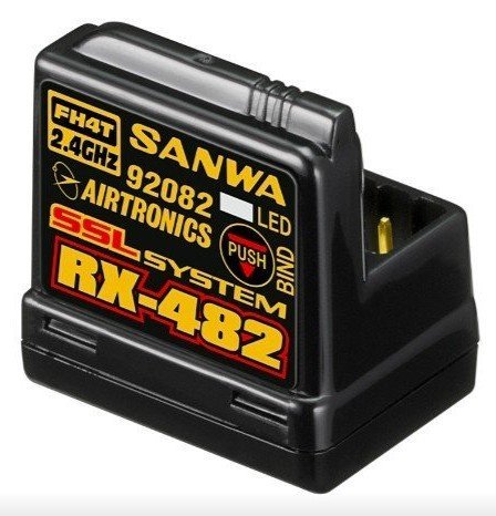 Sanwa MT-44-812B - Advanced 4-Channel Transmitter Kit with Dual Receivers