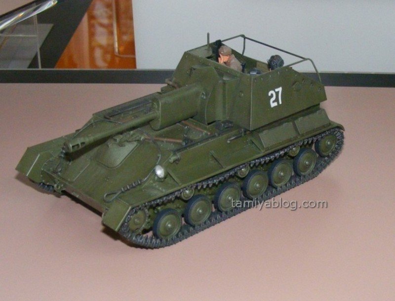Tamiya 35348 - 1/35 Russian Self-Propelled Gun SU-76M: A Det