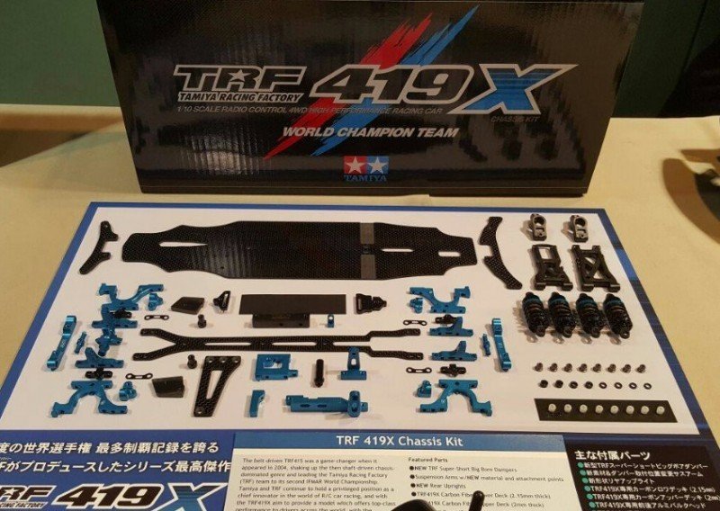 Tamiya 42301 - 1/10 TRF419X 4WD Racing Chassis Kit